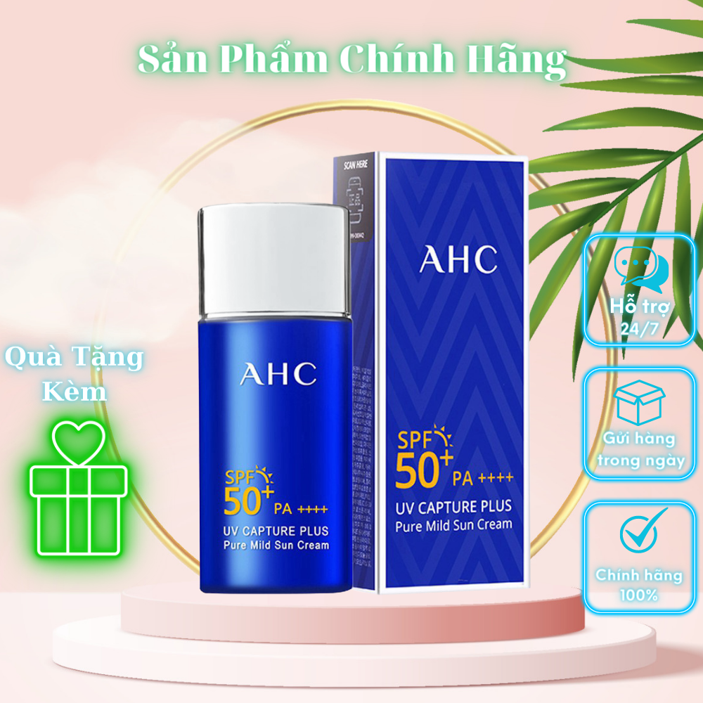 Kem Chống Nắng AHC SPF 50+ Dưỡng ẩm Chống Tia UV 50ml Hàng Chính Hãng - TVK | Shopee Việt Nam