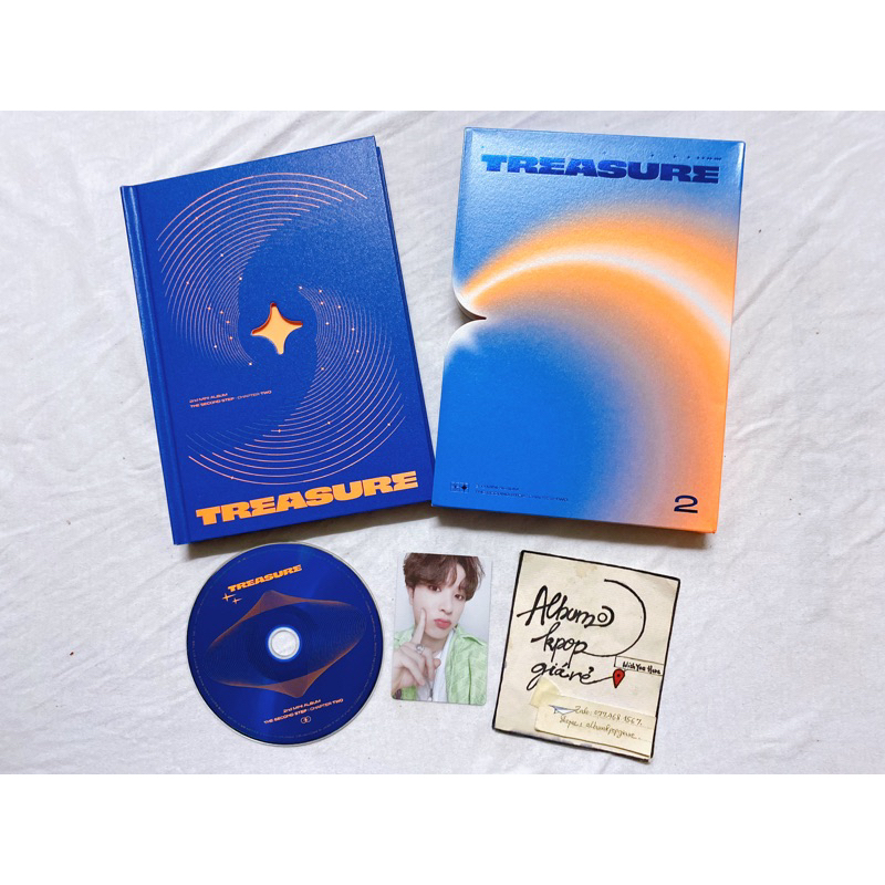 Treasure 2nd mini album Treasure đã khui seal, gồm cd photocard và ...