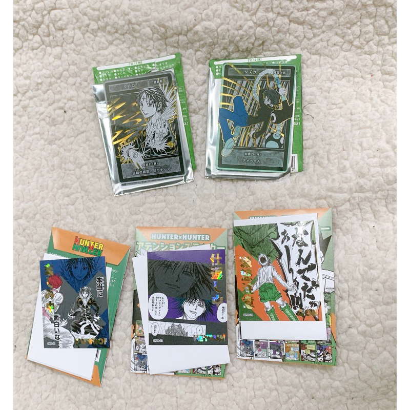 Card sticker Hunter x Hunter | Shopee Việt Nam