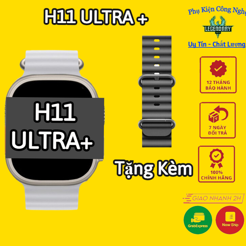 Đồng Hồ H11 Ultra Plus (H11 Ultra +) - Nâng Cấp H11 Ultra, Tràn viền 2. ...