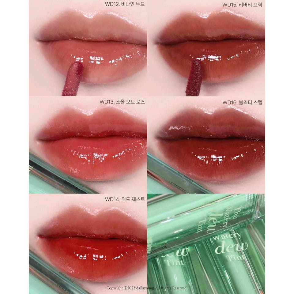 Son Tint Merzy The Watery Dew Tint | Shopee Việt Nam