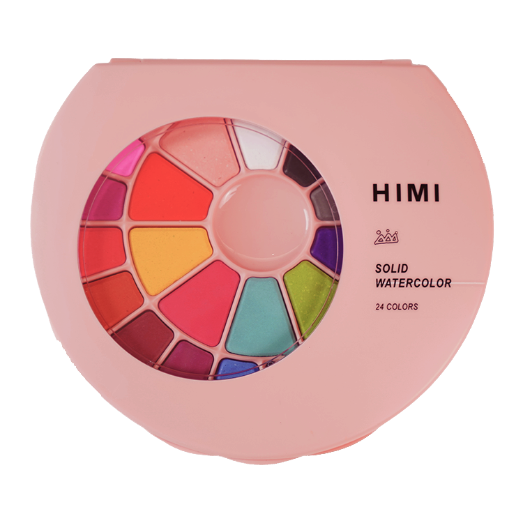 Màu nước dạng nén Himi Semi Moisture Solid Painting Set 24/38 màu ...