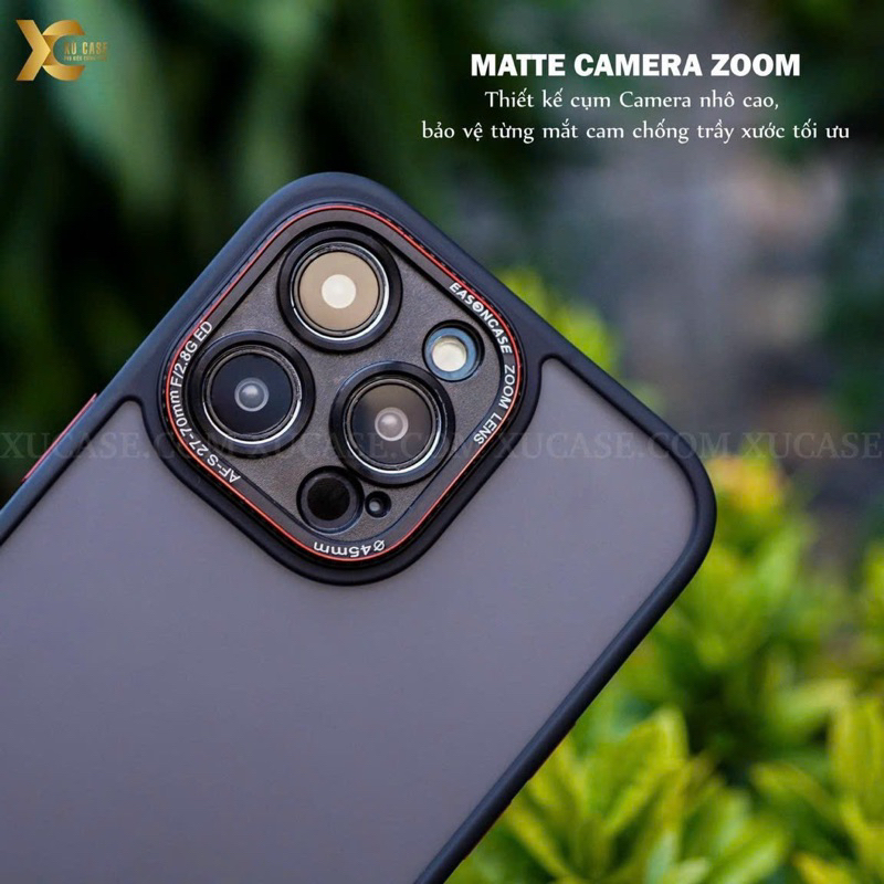 Ốp X&M lưng nhám viền cam in chữ ip15 pro/ ip15 pro max | Shopee Việt Nam