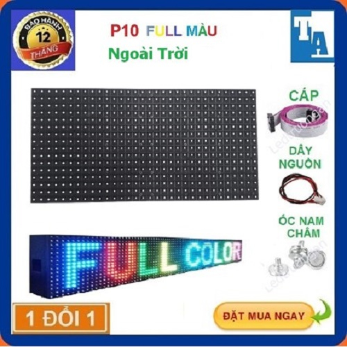 Modul P10 full color ngoài trời mắt led 2727 | Shopee Việt Nam