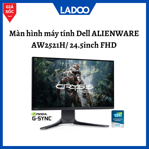 Màn hình máy tính Dell ALIENWARE AW2521H/ 24.5inch FHD/ 240Hz/ IPS ...
