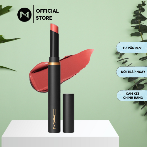 Son MAC Powder Kiss Velvet Blur Slim Stick Lipstick - 894 Gingerella ...