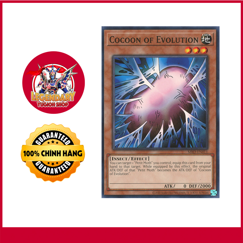 [Thẻ Bài Yugioh Chính Hãng] Cocoon of Evolution | Shopee Việt Nam