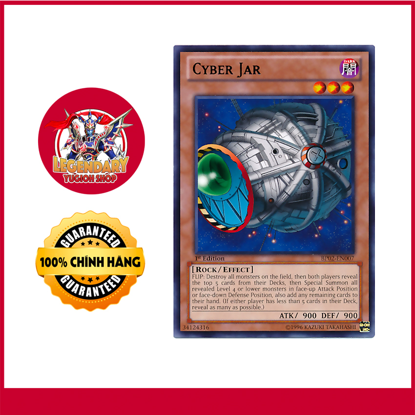 [EN][Thẻ Bài Yugioh Chính Hãng] Cyber Jar | Shopee Việt Nam