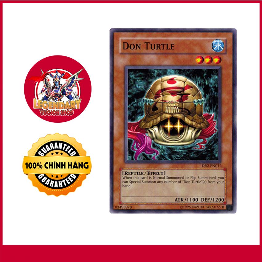 [Thẻ Bài Yugioh Chính Hãng] Don Turtle | Shopee Việt Nam
