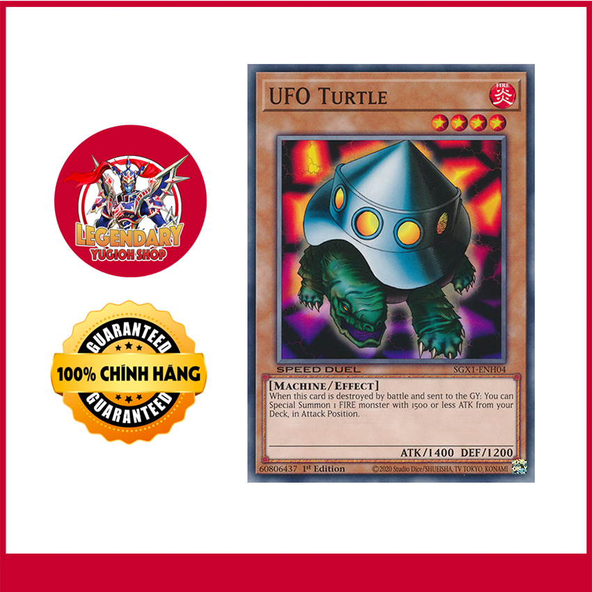 [Thẻ Bài Yugioh Chính Hãng] UFO Turtle | Shopee Việt Nam