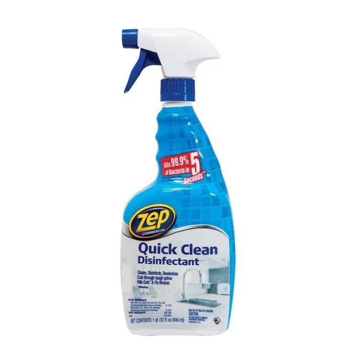 DUNG DỊCH KHỬ TRÙNG HIỆU ZEP QUICK CLEAN DISINFECTANT DUNG TÍCH 909ML ...
