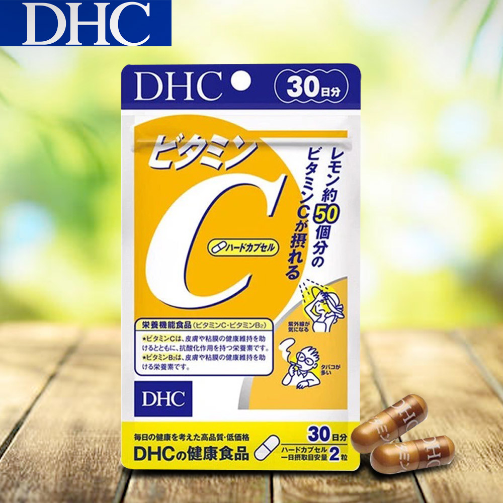 VIÊN UỐNG DHC BỔ SUNG VITAMIN C HARD CAPSULES GÓI 60 VIÊN 30 NGÀY ...