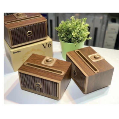 LOA Blutooth ONEDER V6 công suất 20W thiết kế vân gỗ sang trọng | Shopee Việt Nam