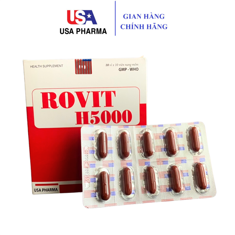 Rovit H5000 vitamin B tổng hợp tăng cường sức khỏe, sức đề kháng - 100 ...