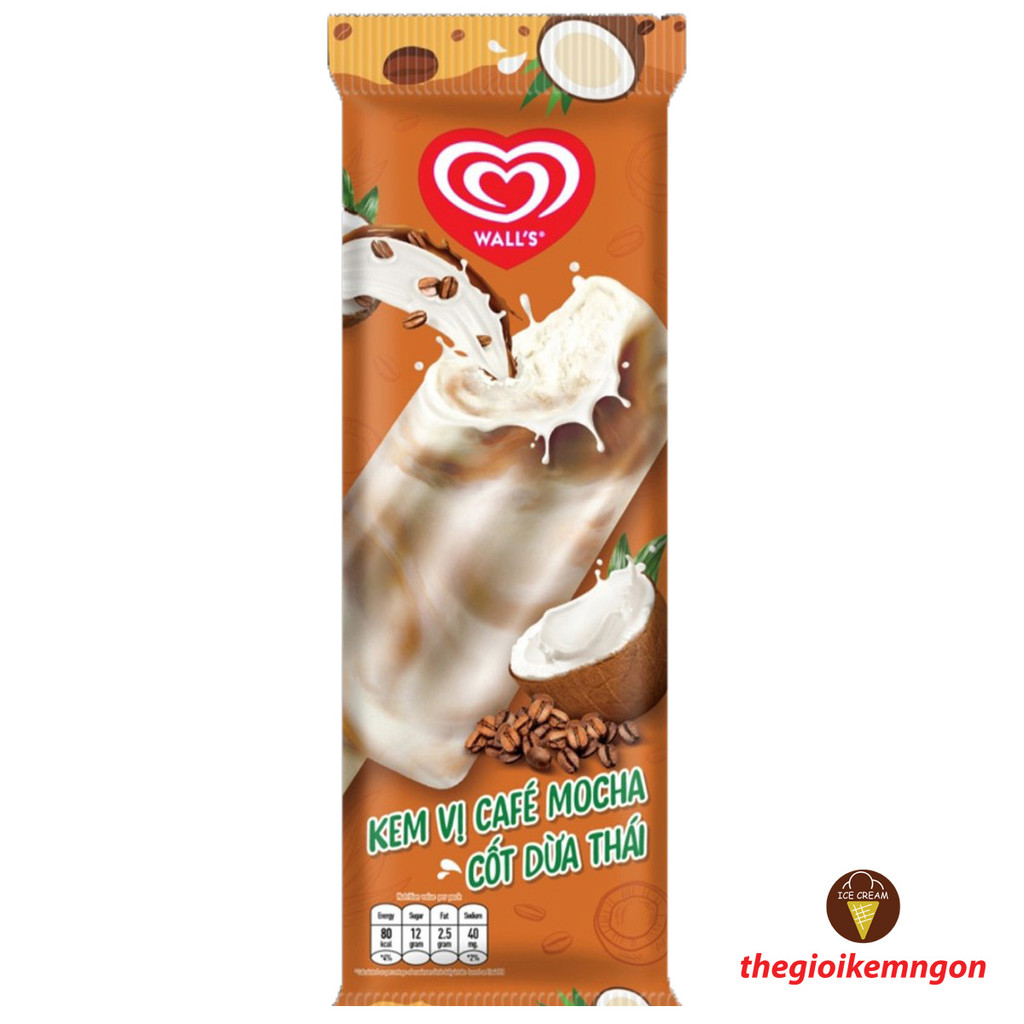 Kem cà phê mocha cốt dừa Thái Wall's 60ML | Shopee Việt Nam
