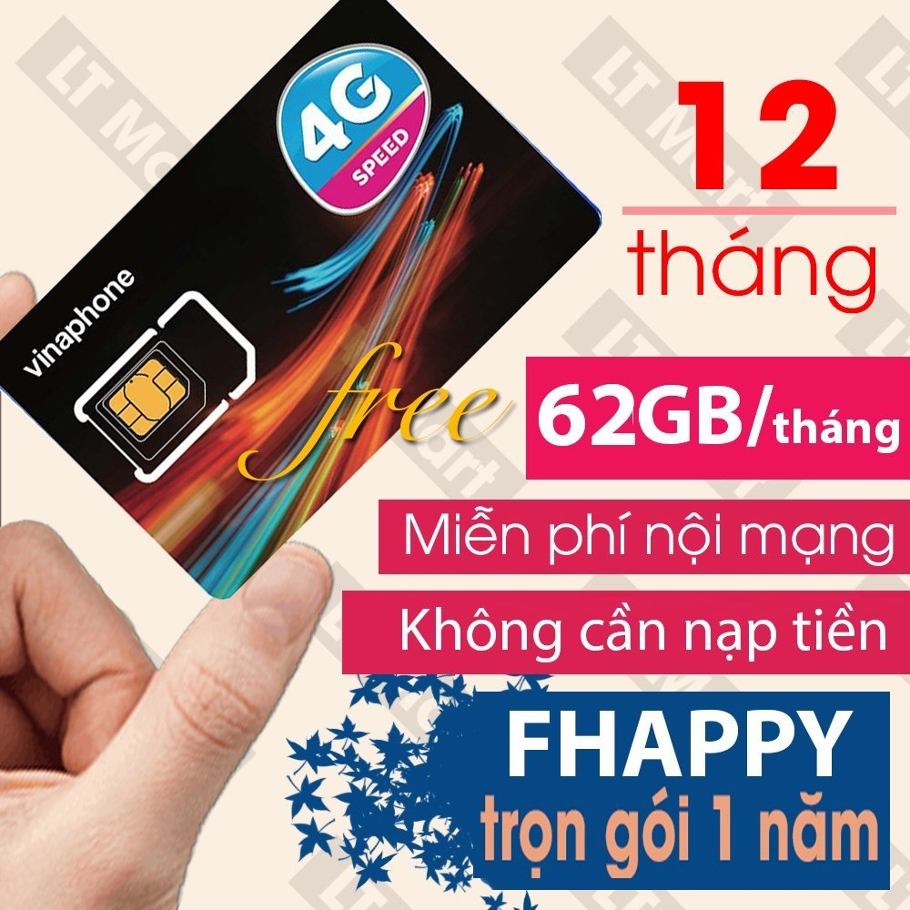 BẢO HÀNH LỖI 1 ĐỔI 1 - SIM 4G VINAPHONE TD49 VD149P U1500 D500 FHAPPY - SIM TRỌN GÓI SỬ DỤNG ...