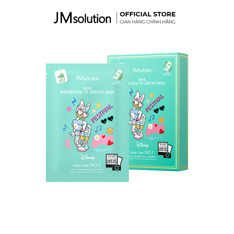 Mặt Nạ Cấp Ẩm Và Bảo Vệ Da JMsolution Selfie Barrier Rose Of Jericho ...