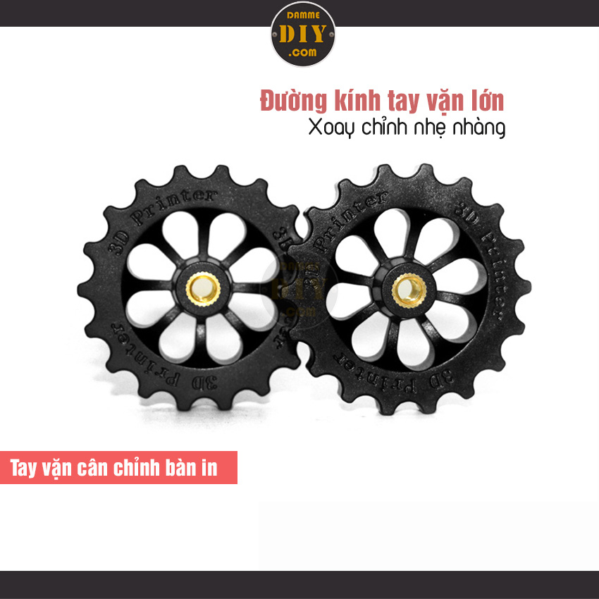 Tay vặn hoa mai ren M4 giúp tăng chỉnh bàn in dễ dàng | Shopee Việt Nam