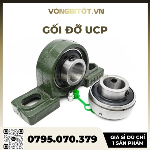 Gối Đỡ Vòng Bi UCP206, UCP207, UCP208 - Bạc Gối Trục Vitme | Shopee ...