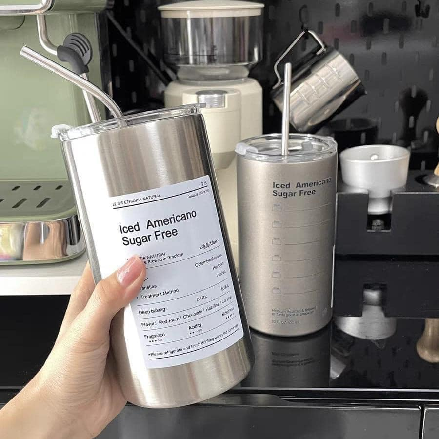 CỐC INOX 304 GIỮ NHIỆT, KHÔNG GỈ 600ML | Shopee Việt Nam