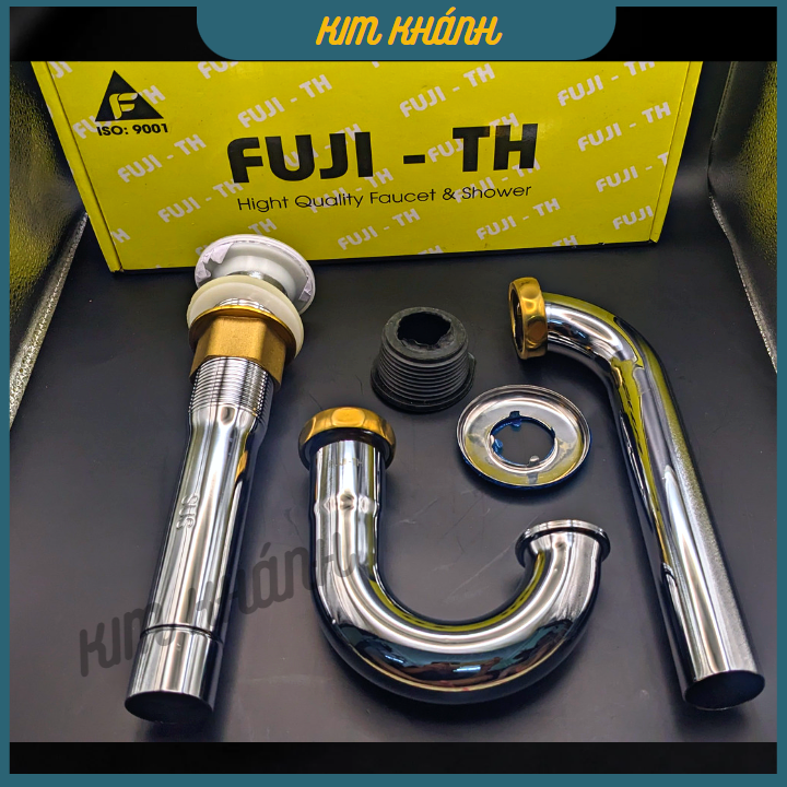 [Nhật] Xi phông chậu rửa mặt inox 304, ốc đồng FUJI-TH,xi phông lavabo ...