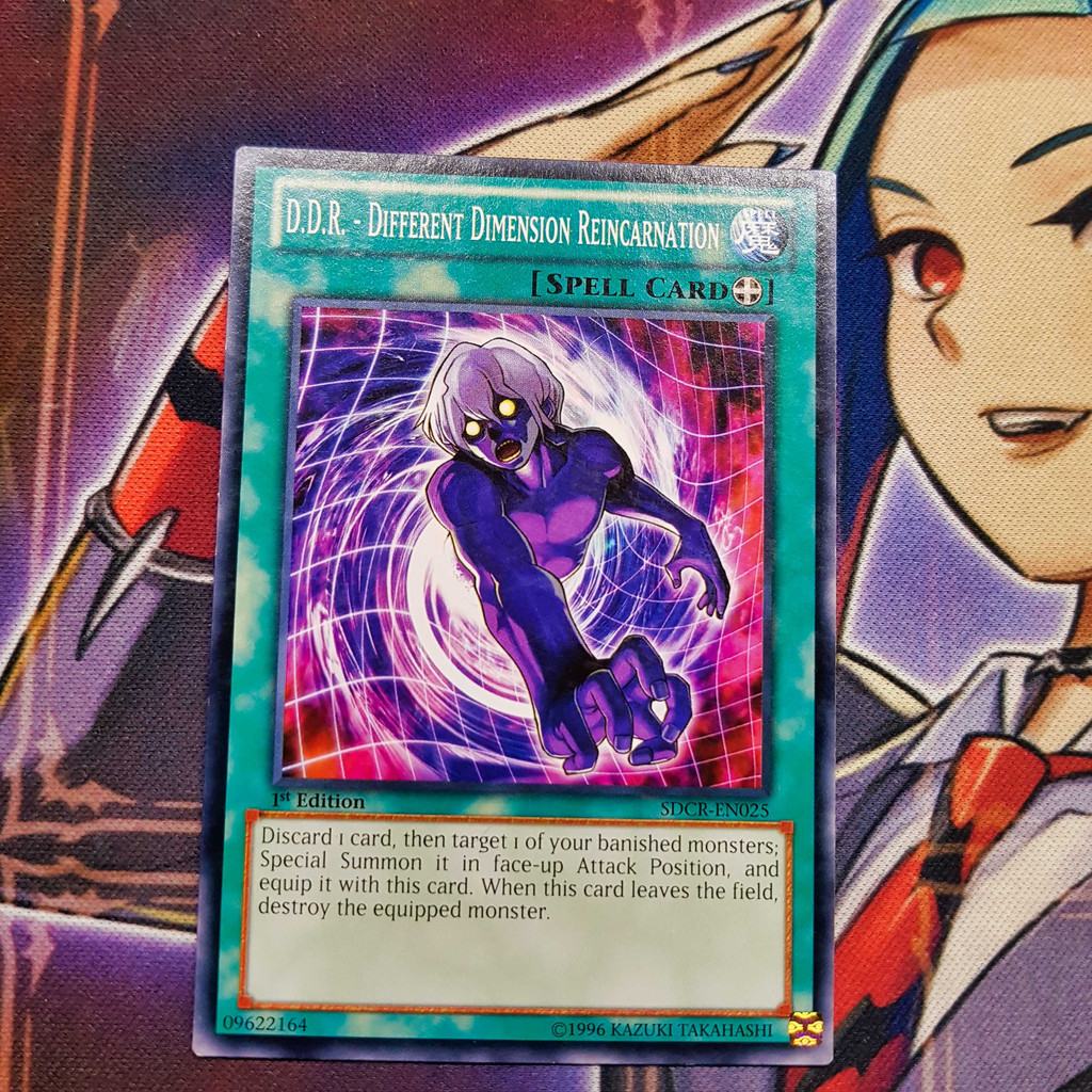 Thẻ bài Yugioh chính hãng | D.D.R. - Different Dimension Reincarnation ...