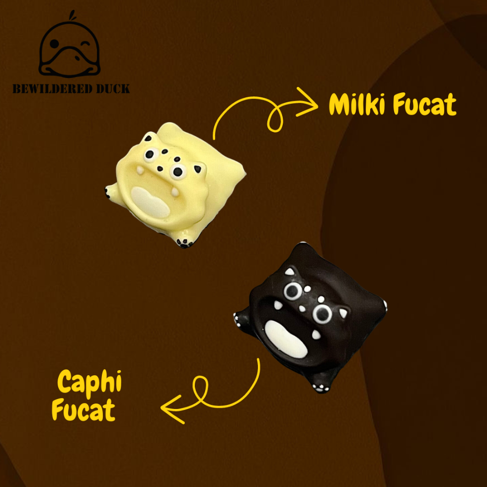 FuCat - Artisan Keycap Decor Bàn Phím Cơ - Bew.Duck | Shopee Việt Nam