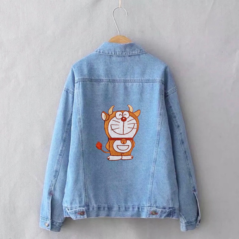 [ORDER] Áo khoác jean doremon, doraemon | Shopee Việt Nam