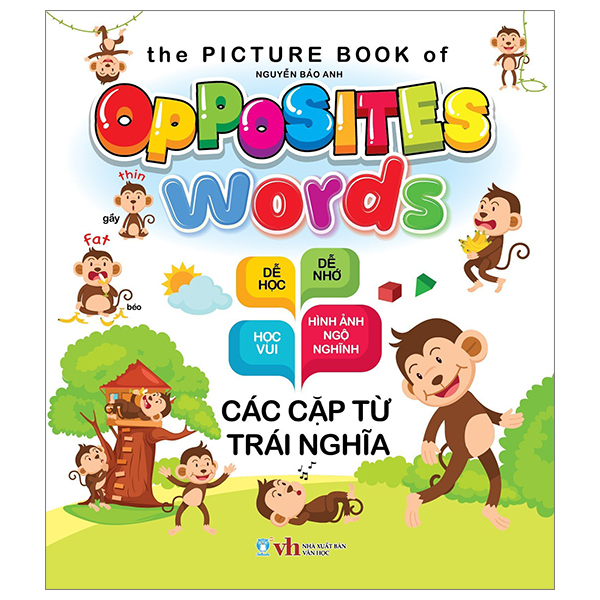 Sách - Opposites Words - Các Cặp Từ Trái Nghĩa (TTV) | Shopee Việt Nam