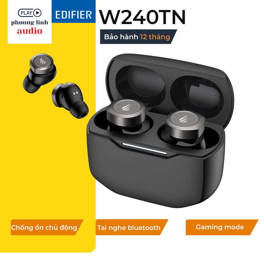 Tai nghe bluetooth 5.3 EDIFIER W240TN Chống ồn chủ động Game mode Đàm ...