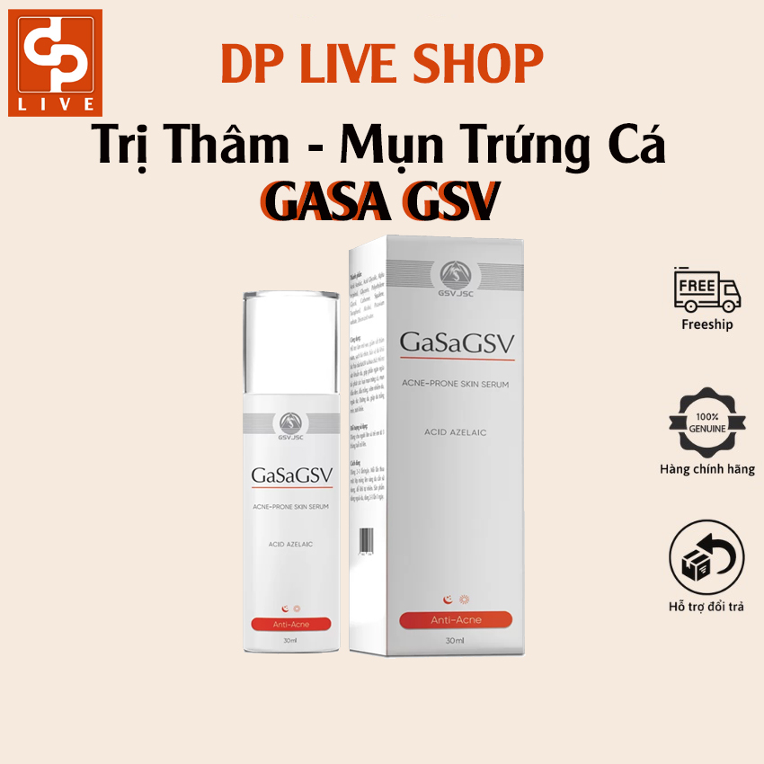 GasaGSV - Giúp cải thiện tình trạng thâm mụn và giúp giảm mụn trứng cá ...