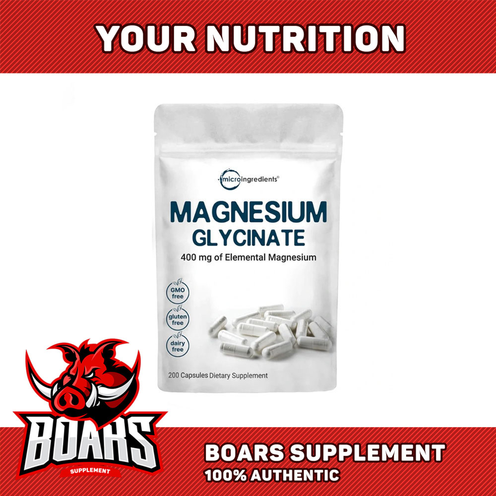 Micro Ingredients Magnesium Glycinate Bổ sung dinh dưỡng tự nhiên (200 ...