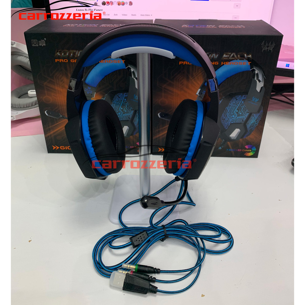 Tai Nghe Gaming Gaming Headset G1000 Kotion Each Có Đèn Led | Shopee ...