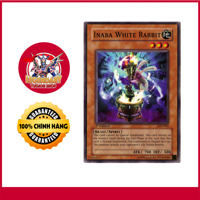 [Thẻ Bài Yugioh Chính Hãng] Inaba White Rabbit | Shopee Việt Nam