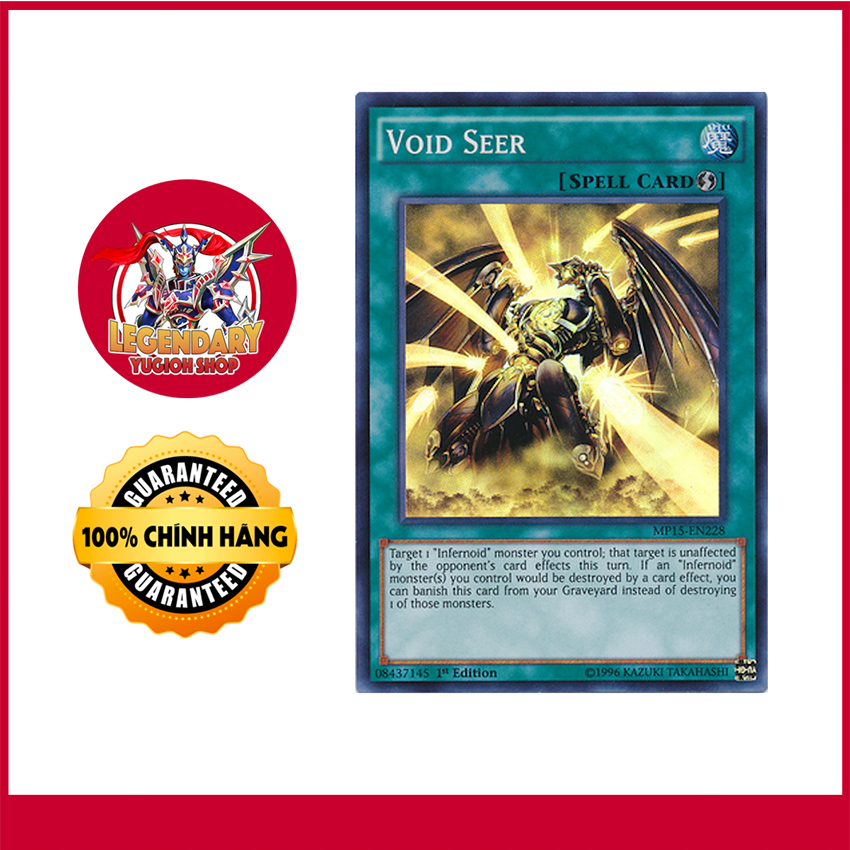 [Thẻ Bài Yugioh Chính Hãng] Void Seer | Shopee Việt Nam