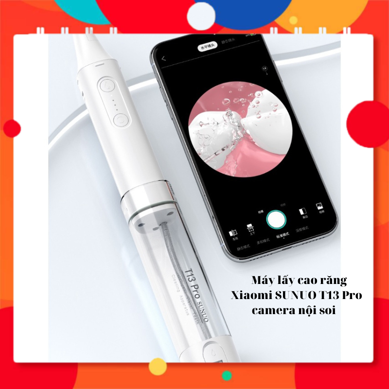 Máy lấy cao răng Xiaomi SUNUO T13 Pro camera nội soi | Shopee Việt Nam
