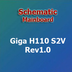 Sơ đồ nguyên lý - Schematic Mainboard Giga H110 S2V rev 1.0 | Shopee ...