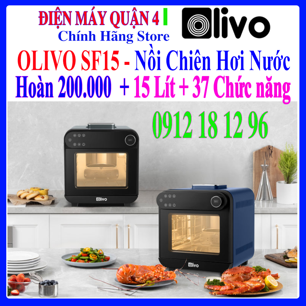 Nồi chiên không dầu Olivo SF15 - 15 Lít | Shopee Việt Nam