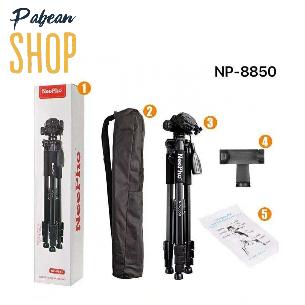 Chân giá đỡ chuyên dụng cho máy ảnh DSLR , điện thoại NeePho NP-8850 | Shopee Việt Nam
