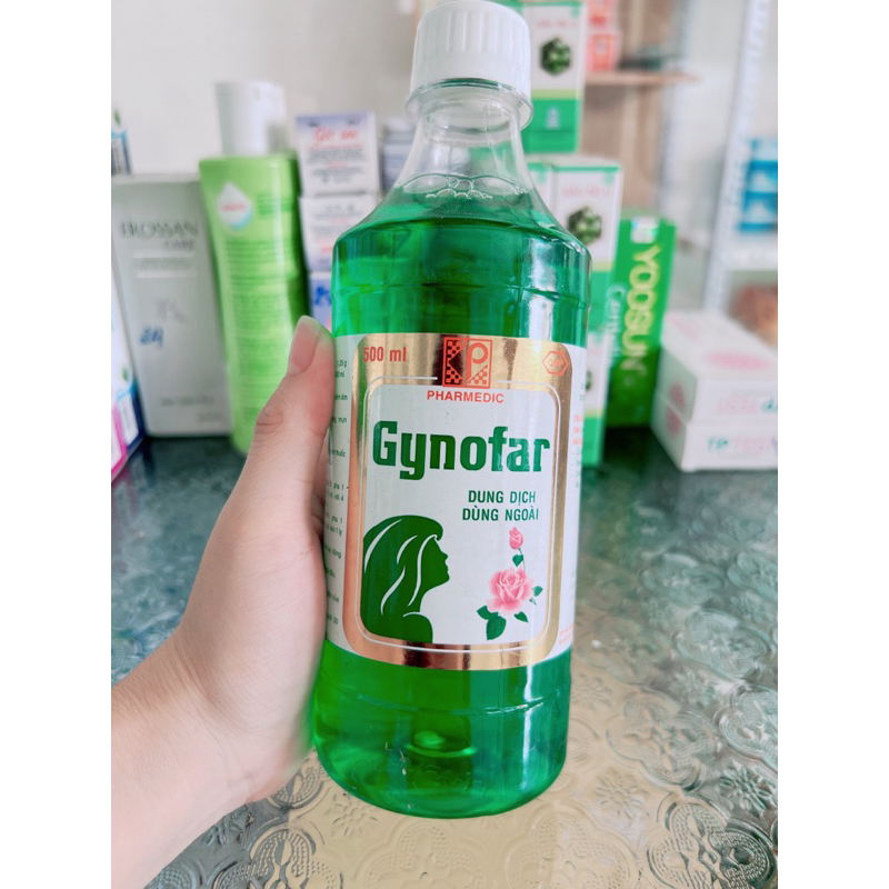 Dung dịch vệ sinh phụ nữ, ddvs phụ nữ Gynofar the mát, dễ chịu, không gây dị ứng chai 500ml (Có ...