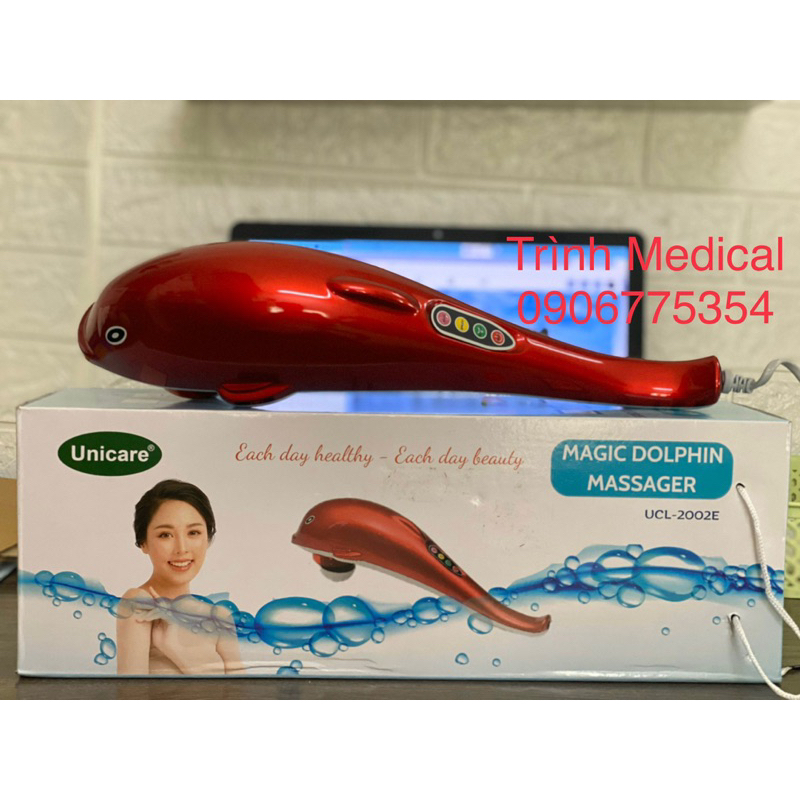 Máy Massage cầm tay Cá Heo UCL-2002E Unicare | Shopee Việt Nam