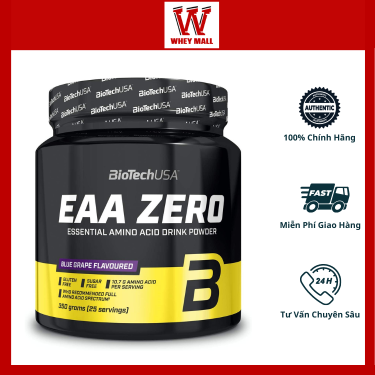 EAA ZERO BiotechUSA Phục Hồi Cơ Tăng Sức Bền EAA ZERO BiotechUSA ( 350g ) | Shopee Việt Nam