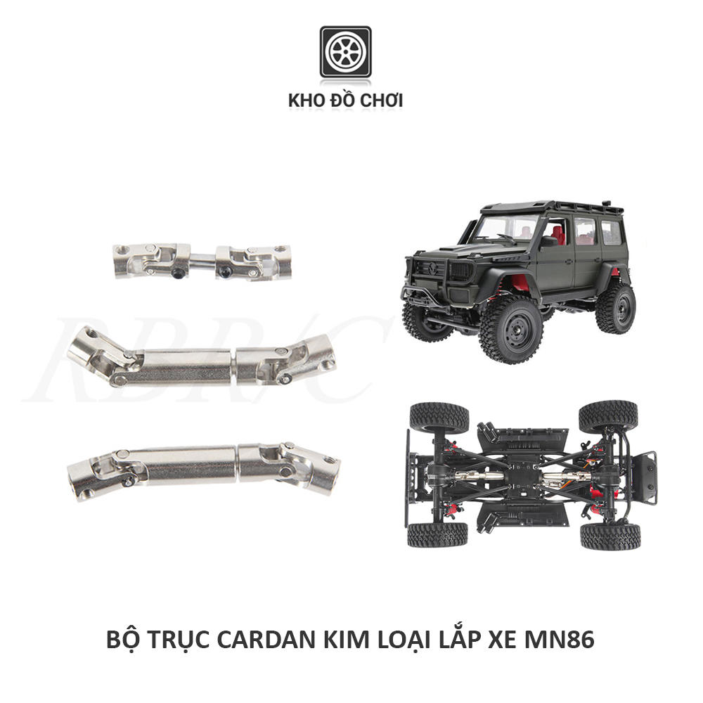 Bộ 3 trục cardan kim loại lắp cho xe MN86, MN128 tỉ lệ 1:12 | Shopee ...