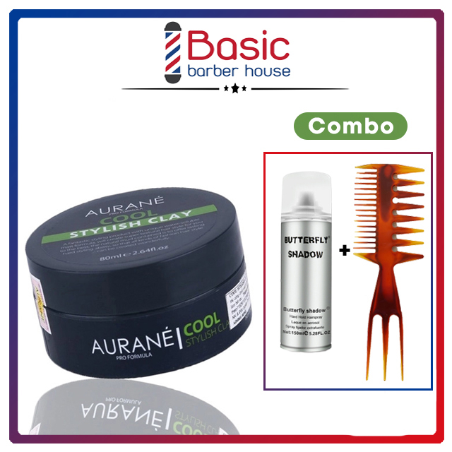 Sáp Vuốt Tóc AURANE Cool Stylish Clay 80g Chính hãng - nhập khẩu 100% ...