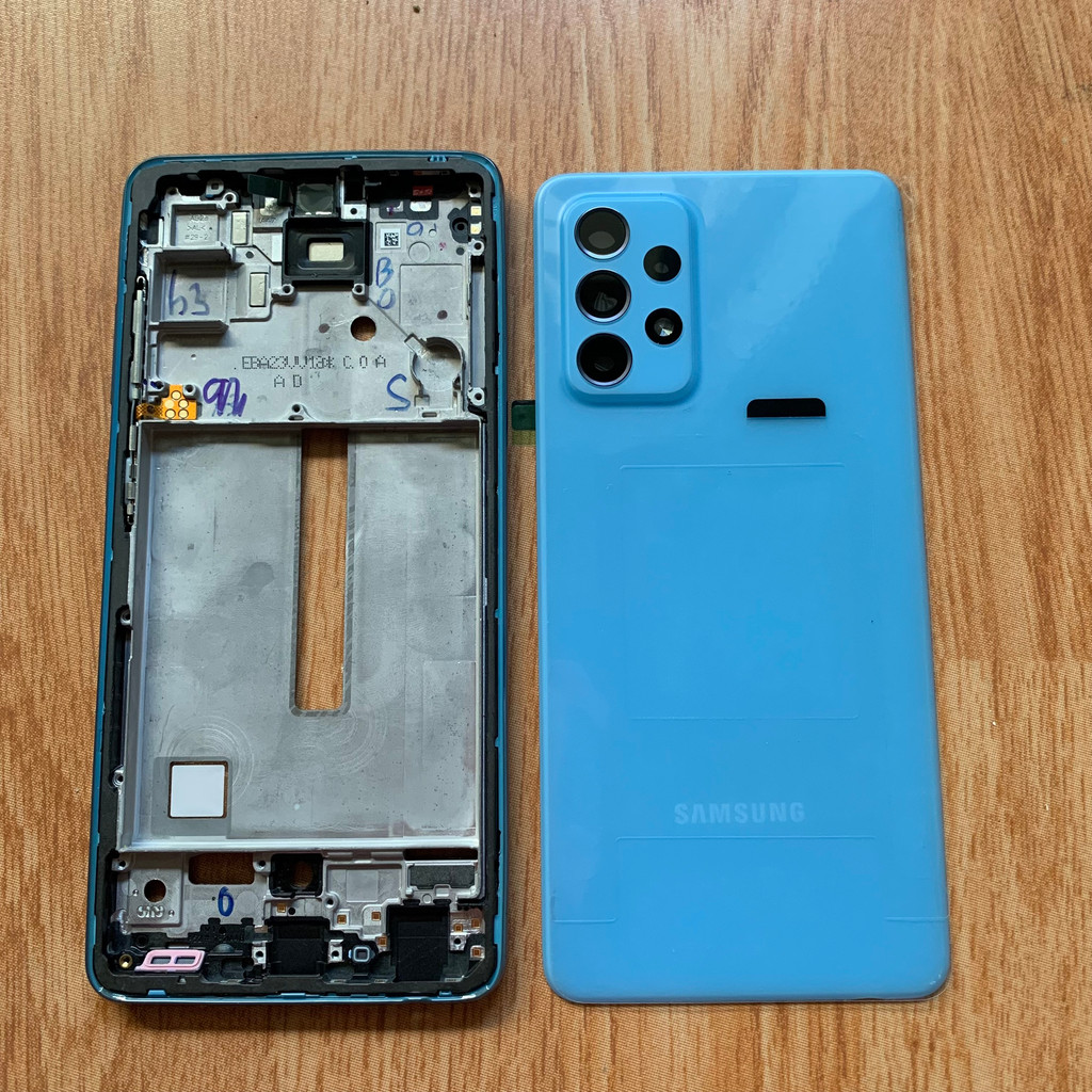Bộ vỏ samsung A52S A52 5G Zin có kính cam và khe sim | Shopee Việt Nam