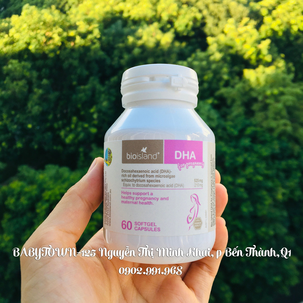 [CHÍNH HÃNG] DHA BẦU BIO ISLAND 60 VIÊN CỦA AUSTRALIA (DATE XA ...