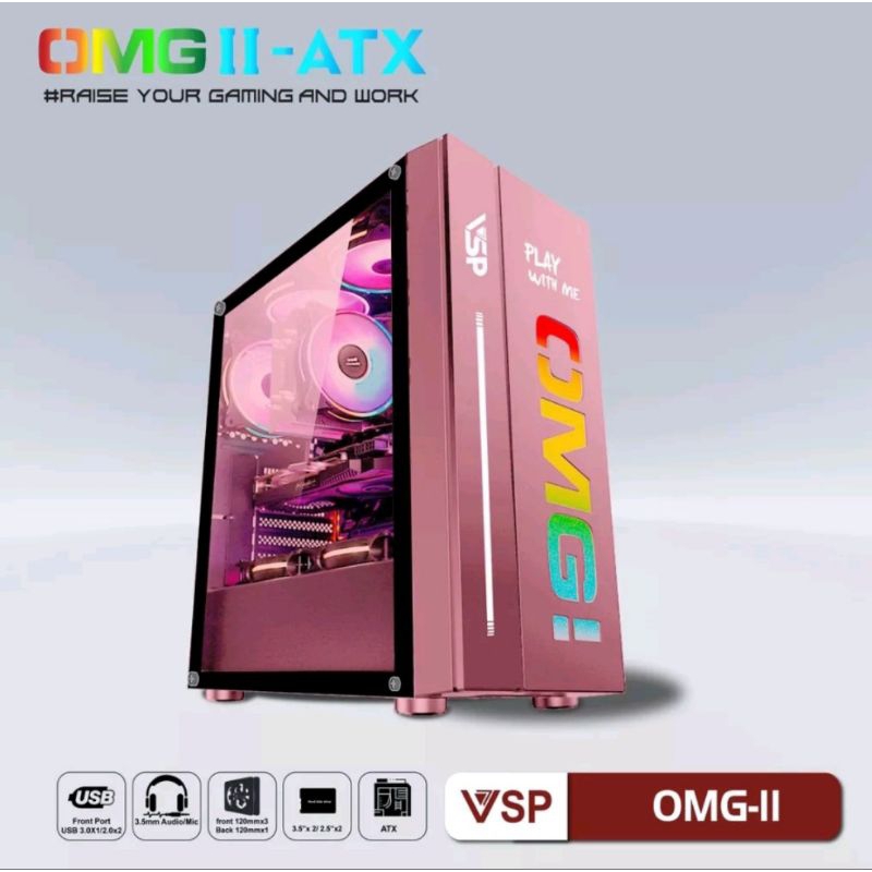 Vỏ máy tính Case OMG-II ATX Chassis structure. | Shopee Việt Nam