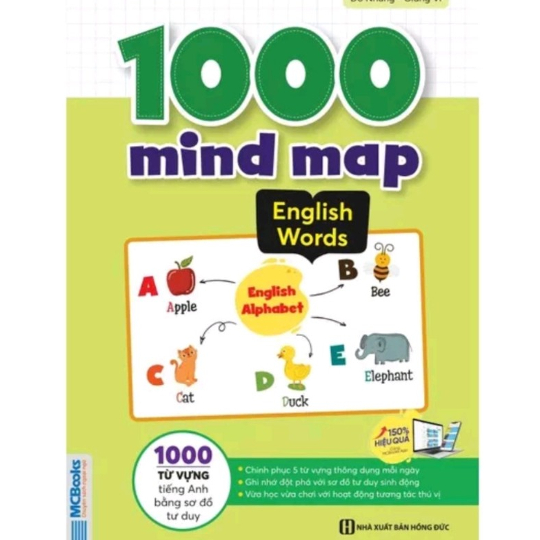 Sách - 1000 mind map English words - 1000 từ vựng tiếng Anh bằng sơ đồ ...