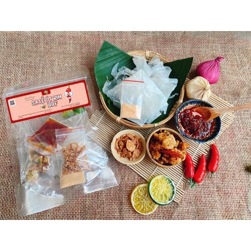 Bánh tráng Sate Ớt Rim (100g) | Shopee Việt Nam