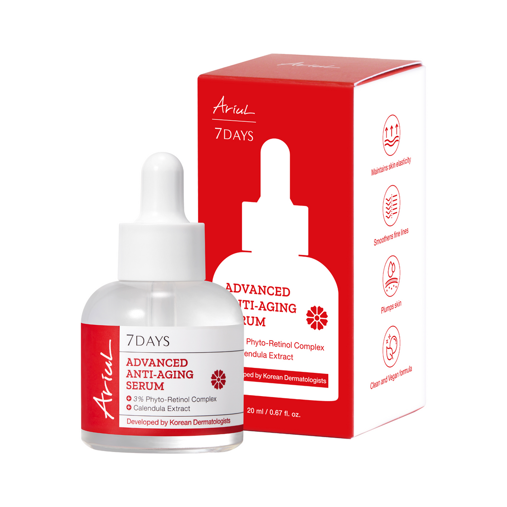 Tinh Chất Giúp Ngừa Lão Hoá Ariul 7Days Advanced Anti-Aging Serum Dưỡng Da Căng Mịn 20ml ...